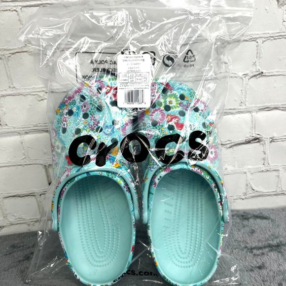 CROCS | Shoes | Crocs X Disney Little Mermaid X Vera Bradley Classic ...